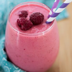 Raspberry Orange Smoothie - Only 3 Simple Ingredients!